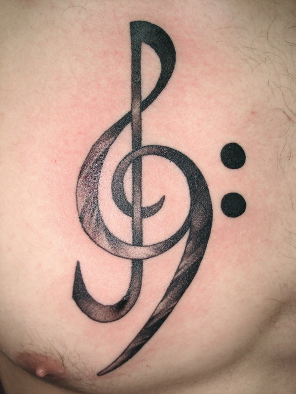 Treble Clef Tattoos Designs Ideas And Meaning Tattoos For You Treble Clef Tattoos Designs Ideas And Meaning Tattoos For You