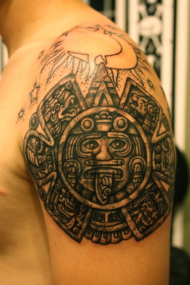 Aztec Tattoos Designs, Ideas and Meaning - Tattoos For You