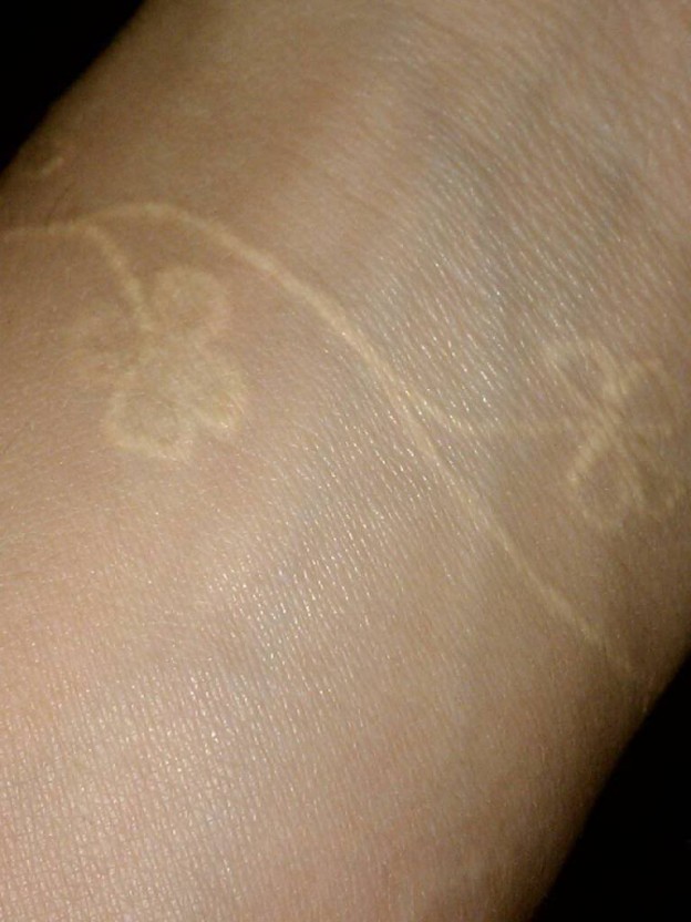 White Ink Tattoos Designs, Ideas and Meaning - Tattoos For You