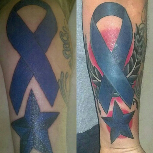 Cancer Ribbon Tattoos Designs, Ideas and Meaning - Tattoos For You