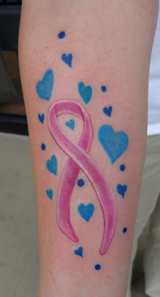 Cancer Ribbon Tattoos Designs, Ideas and Meaning - Tattoos For You