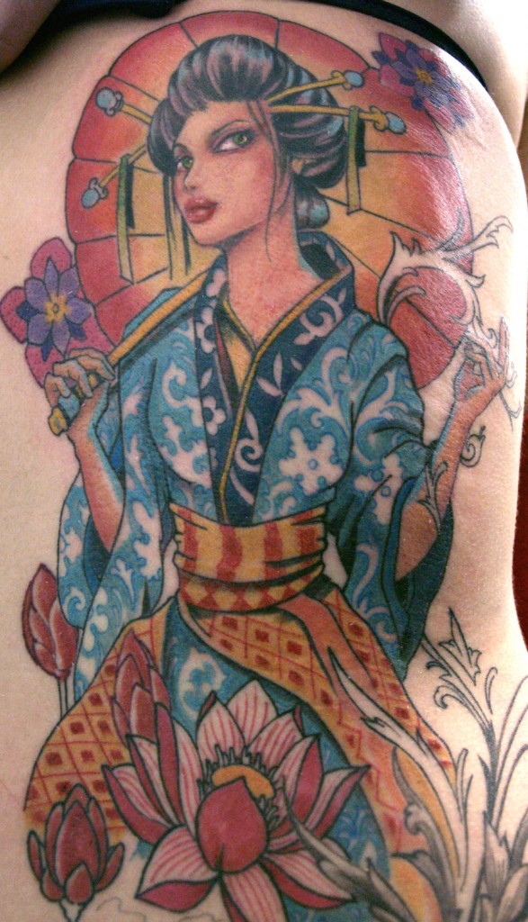 Geisha Tattoos Designs, Ideas and Meaning - Tattoos For You