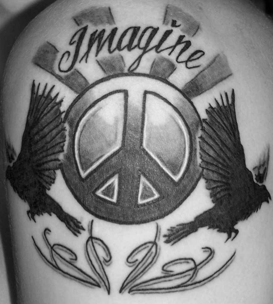 Peace Sign Tattoos Designs, Ideas and Meaning - Tattoos For You
