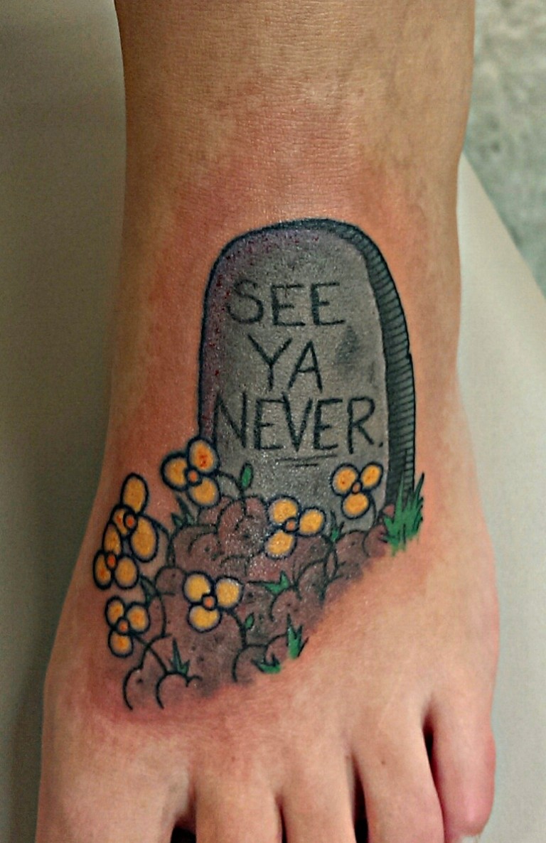 Tombstone Tattoos Designs, Ideas and Meaning - Tattoos For You
