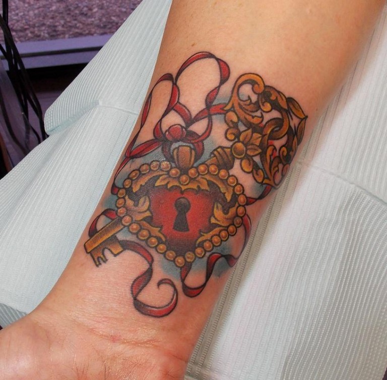 Heart Locket Tattoos Designs, Ideas and Meaning - Tattoos For You