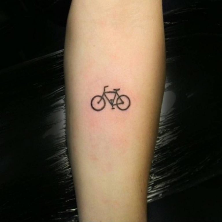 Bicycle Tattoos Designs, Ideas and Meaning - Tattoos For You